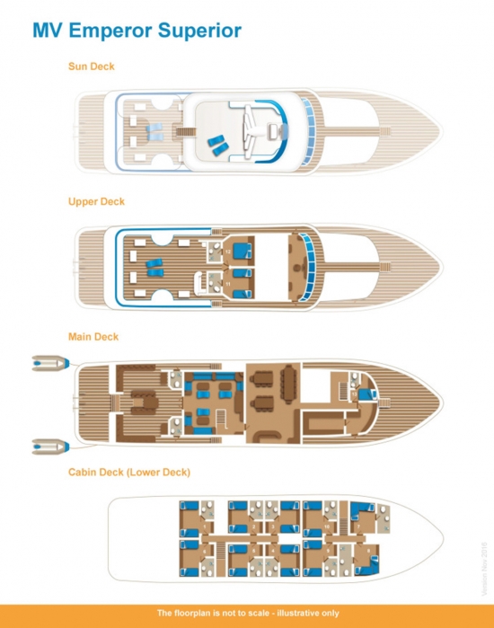 Emperor Superior, Very popular & great-value Red Sea liveaboard
